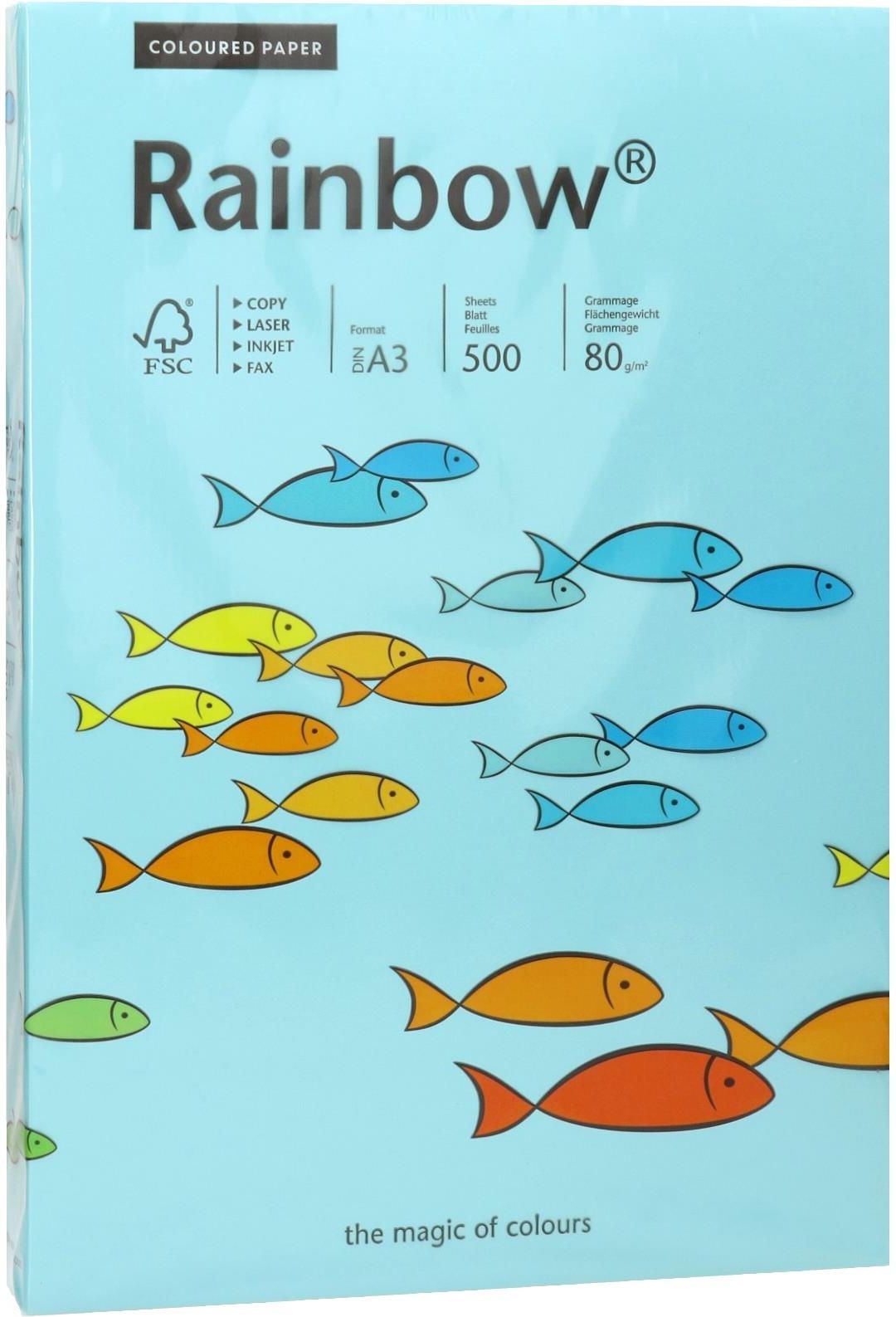Papyrus Papier Ksero A3 80G Morski Rainbow 84 - Ceny i opinie - Ceneo.pl