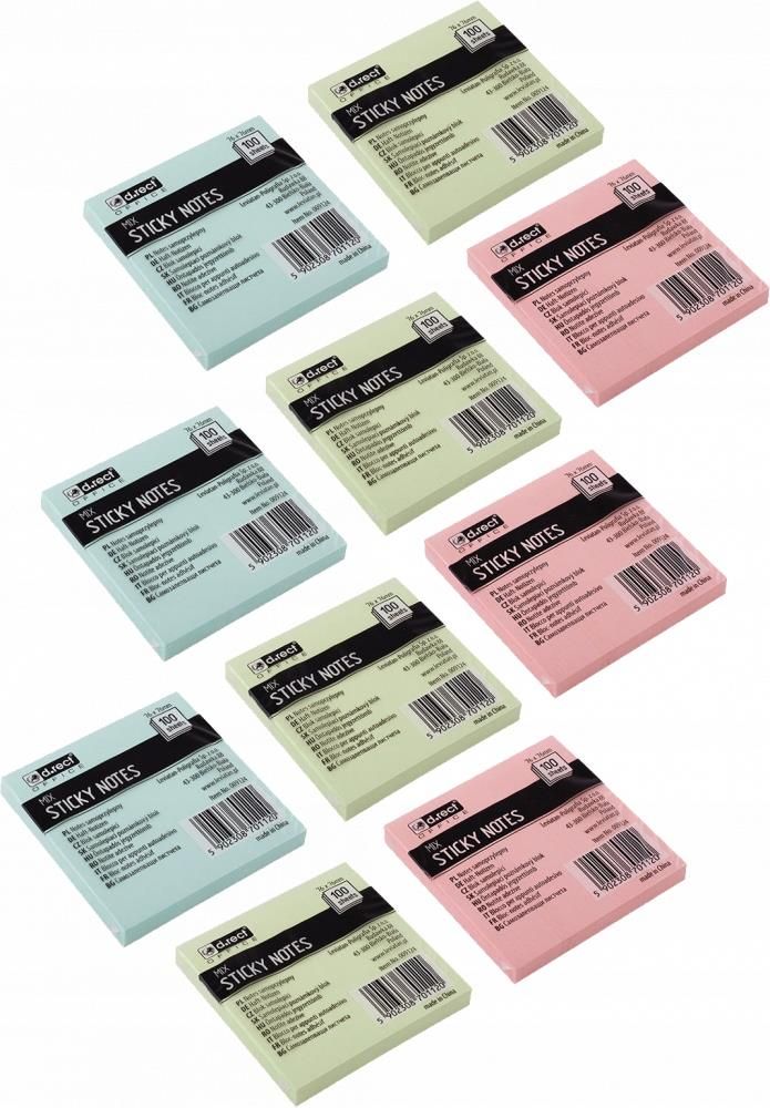 Dalpo Notes Samoprzylepny D Rect 76X76Mm 1000K Mix Kolor - Ceny i ...