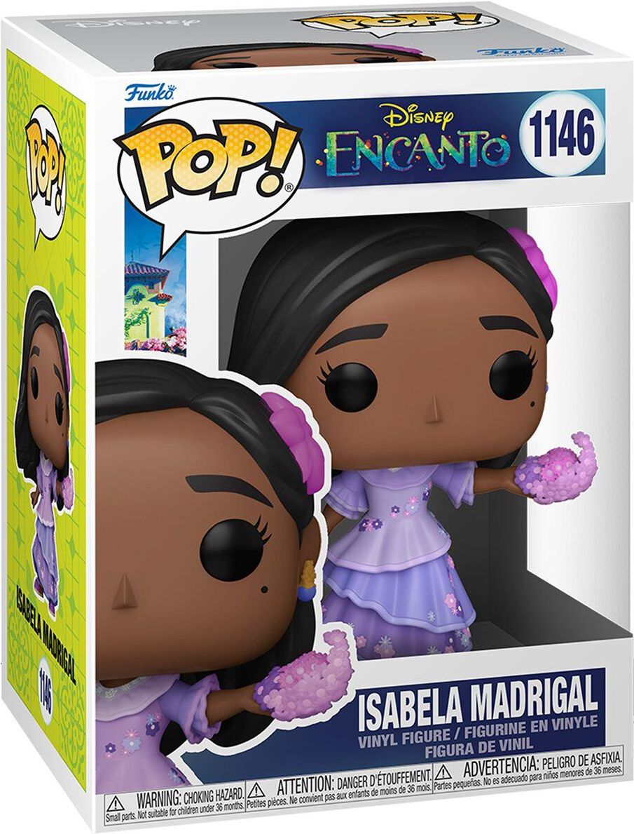 Encanto Isabela Madrigal Vinyl Figur 1146 Funko Pop Wielokolorowy ...