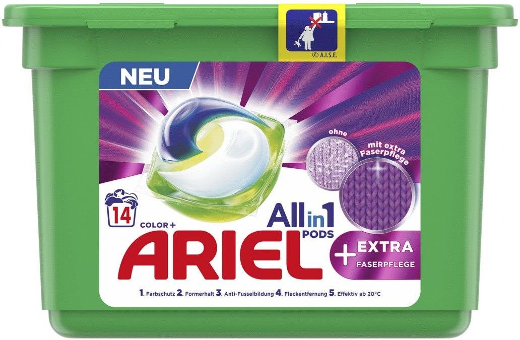 Procter & Gamble Ariel All in 1 Color+ Extra Faserpflege Kapsułki do ...