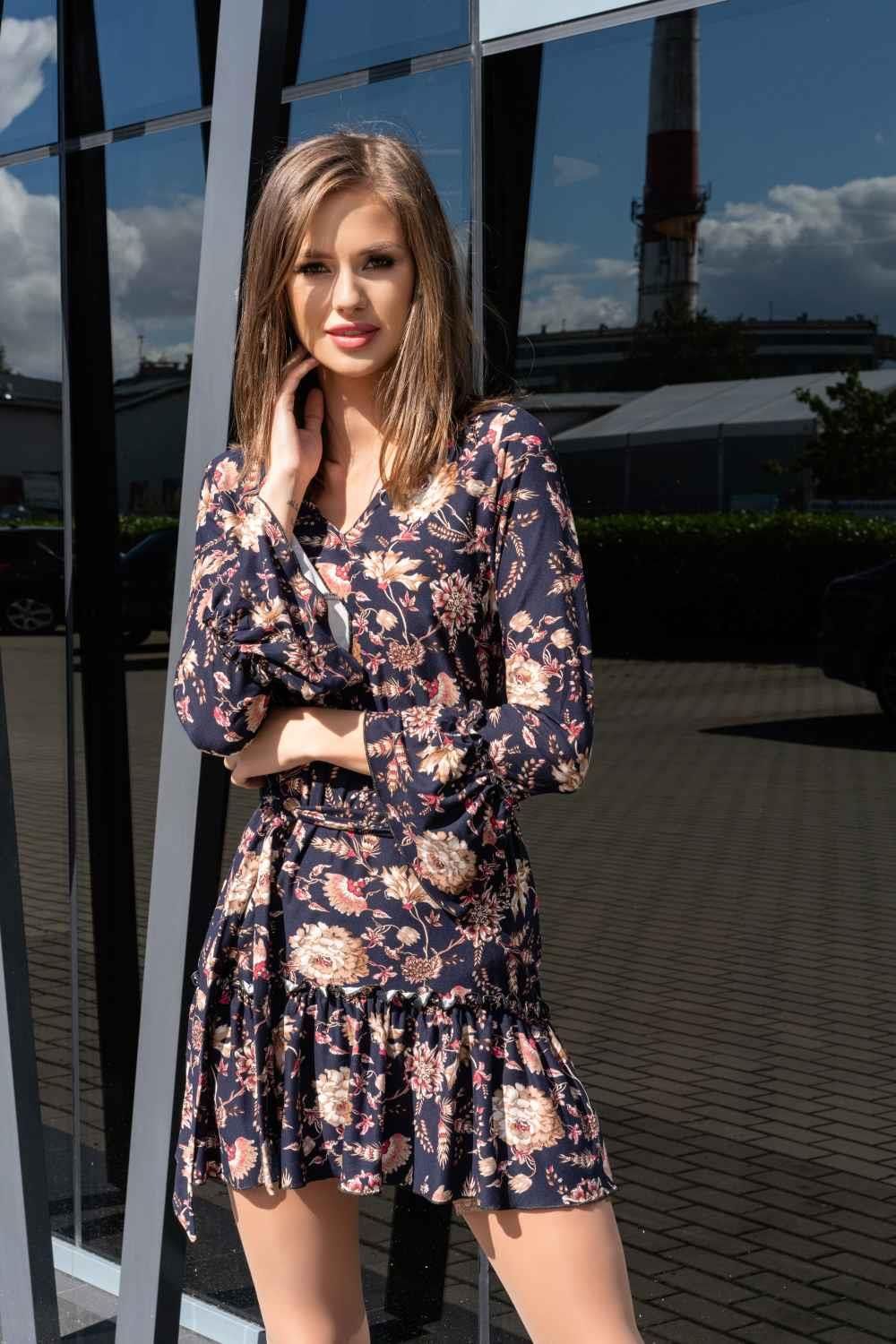 Damska sukienka z długim rękawem, Merribel MERRIBEL - Ceny i opinie ...