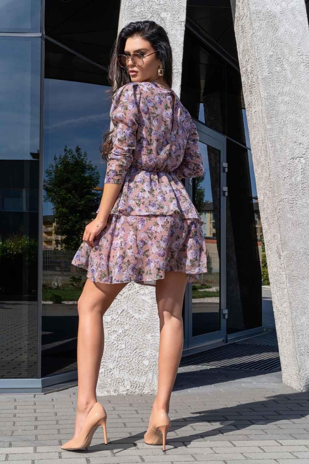 Damska sukienka z długim rękawem, Merribel MERRIBEL - Ceny i opinie ...