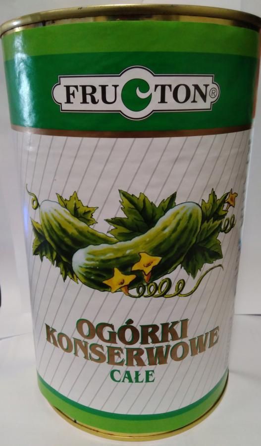 Fructon Ogórki Kons 4,25l/2,2kg - Ceny i opinie - Ceneo.pl