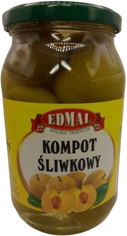 Edmal Kompot Śliwka Rengloda 0,9l - Ceny i opinie - Ceneo.pl