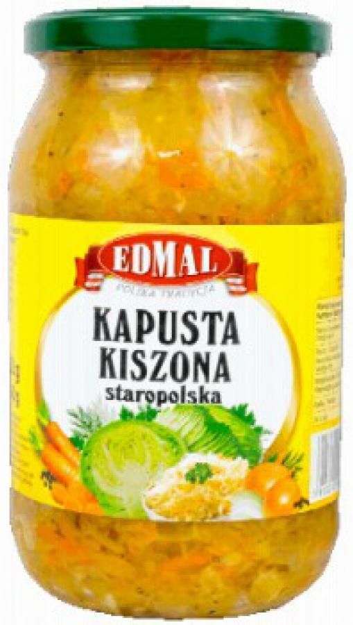 Edmal Kapusta Kiszona Staropolska 0,9l - Ceny i opinie - Ceneo.pl