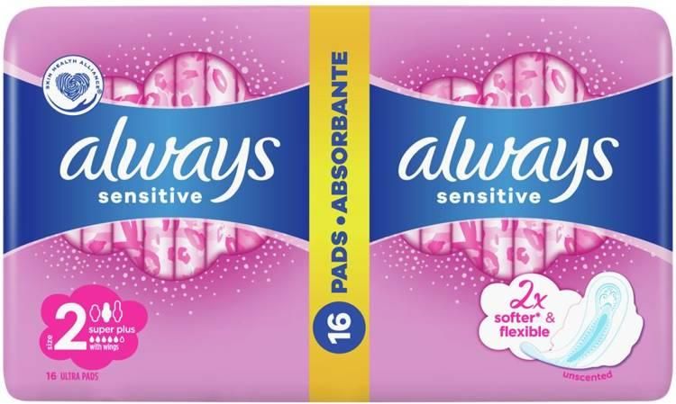 Always Ultra Super + Sensitive Podpaski Higieniczne 2X8 Szt. - Opinie i ...