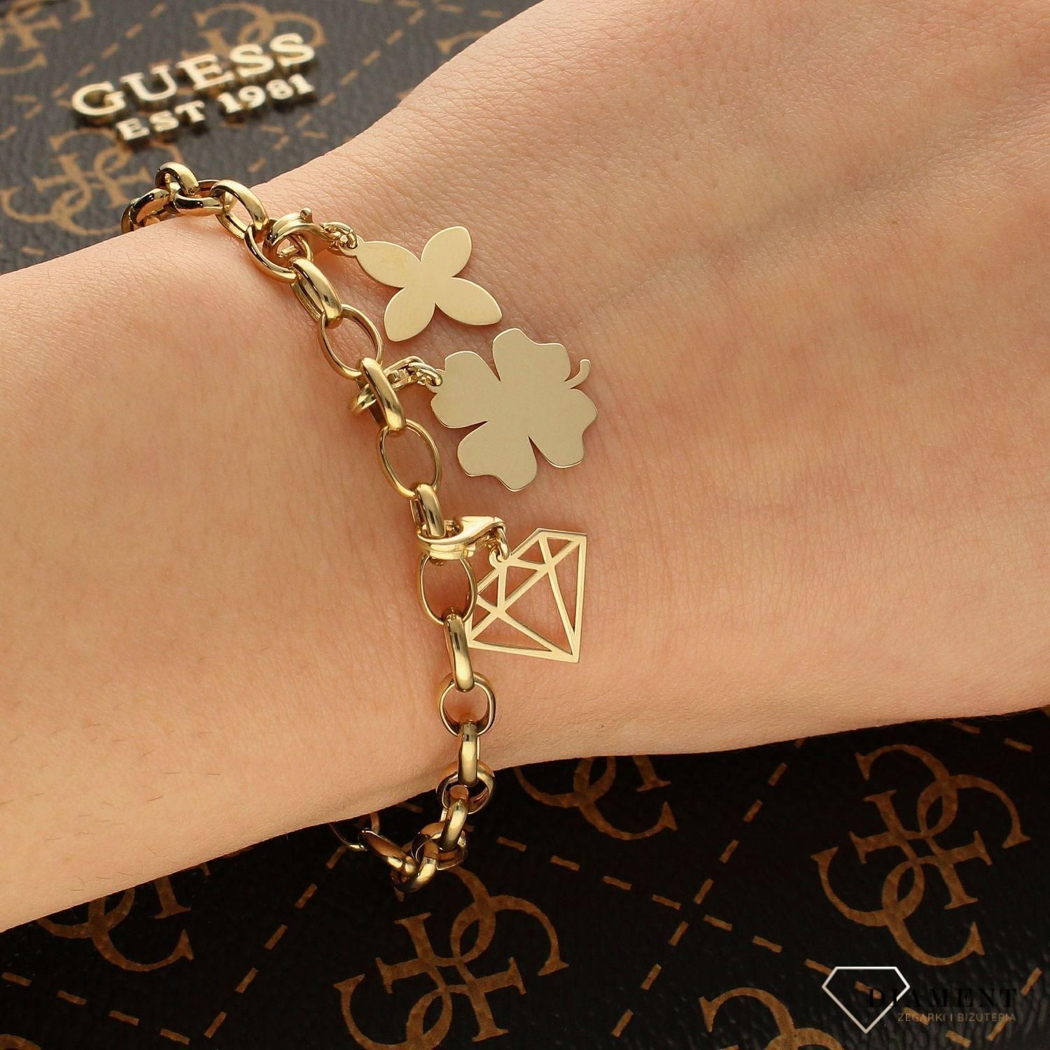DIAMENT ZŁOTA ZAWIESZKA CHARMS DO BRANSOLETKI KONICZYNKA - Ceny i ...