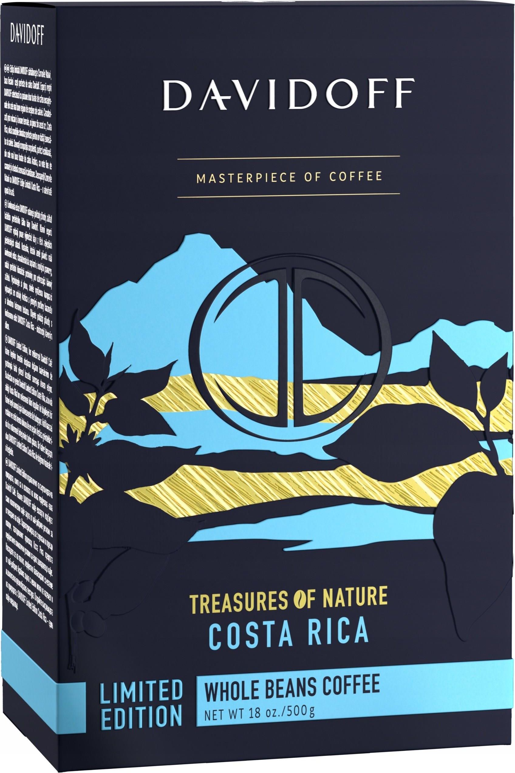 Kawa Davidoff Costa Rica Limited Kawa mielona 250g - Ceny i opinie ...