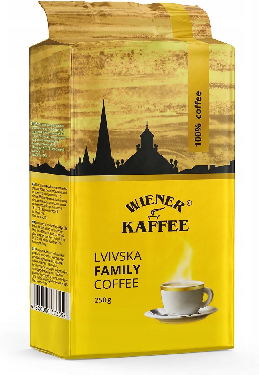 Kawa Wiener Kaffee Kawa Family Mielona 250g - Ceny i opinie - Ceneo.pl