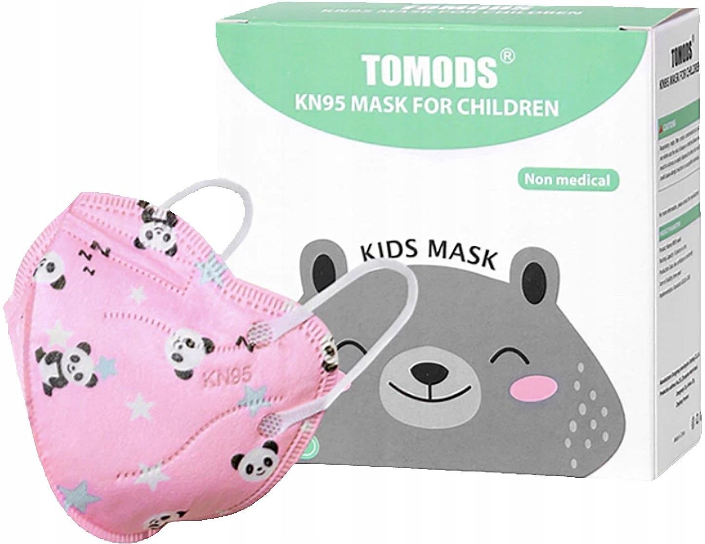 10X Maska Maseczka Dziecięca Kn95 Ffp2 Koala Róż - Ceny i opinie - Ceneo.pl