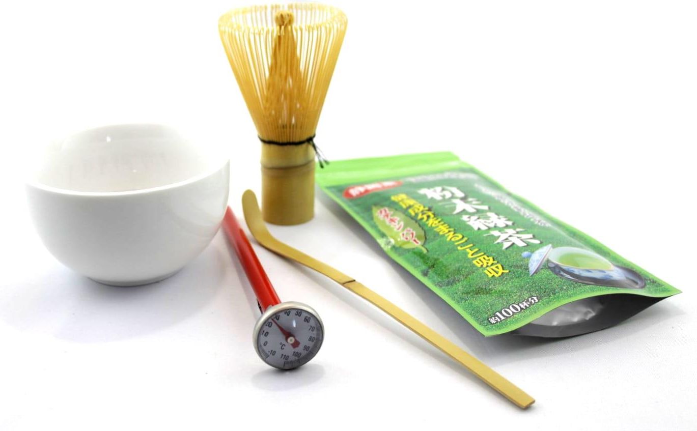 Herbata Zestaw matcha Funmatsu Ryokucha w skrzynce - Ceny i opinie ...