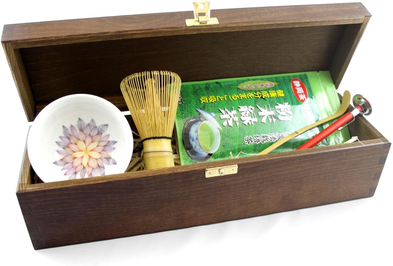 Herbata Zestaw matcha Funmatsu Ryokucha w skrzynce - Ceny i opinie ...