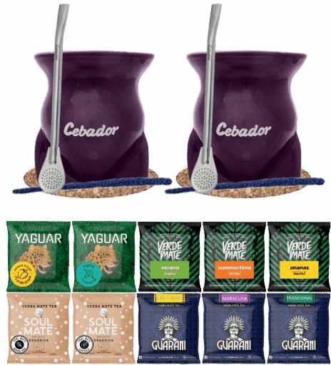 Cebador Zestaw na start Yerba Mate dla Dwojga 10x50g 500g (9201) - Ceny ...