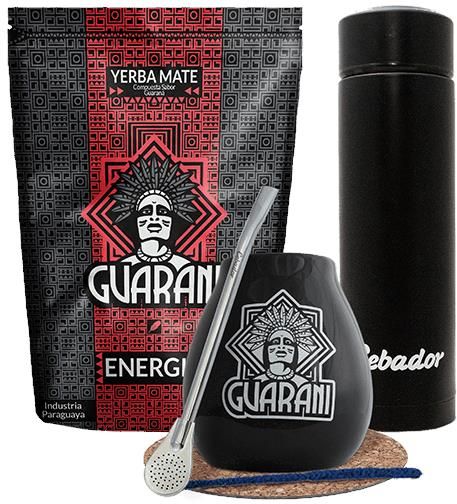 Cebador Zestaw Yerba Mate Guarani Energia 500g Termos (8343) - Ceny i ...