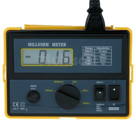 Extech Miliomomierz Lcd 1999 0,1M÷200M/2/20/200/2000 Ohm MIEEX380462 ...