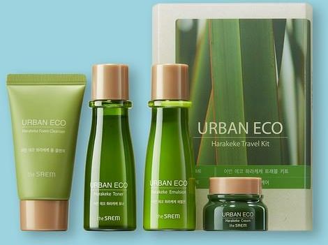 The Saem Urban Eco Harakeke Travel 4 Kit - opinie i ceny na Ceneo.pl