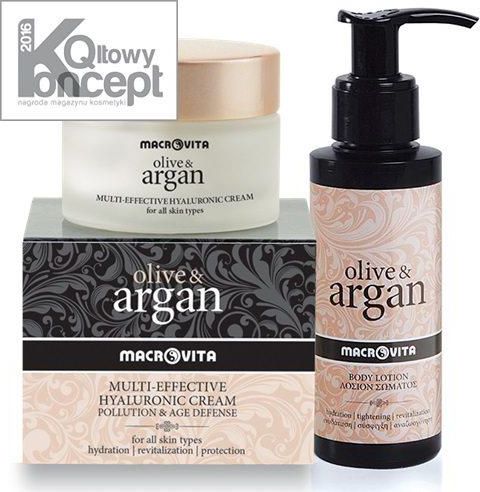 Macrovita Zestaw Olive & Argan: Multi-Effective Krem Hialuronowy Z ...