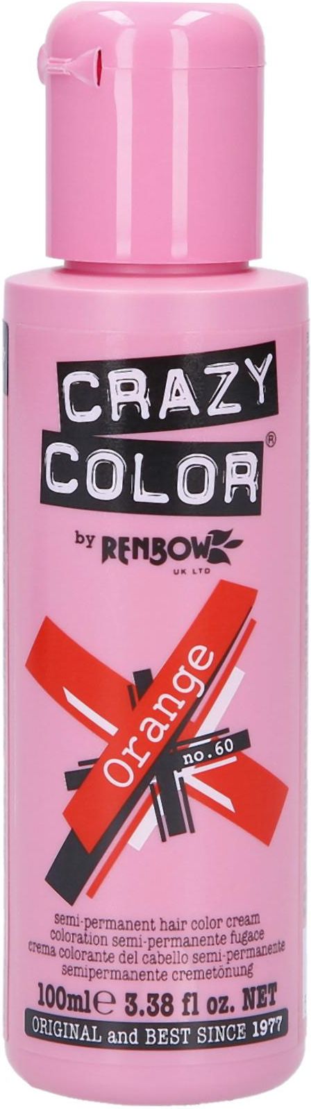 Crazy Color Trwała Koloryzacja Orange Nr 60 100ml - Opinie i ceny na ...