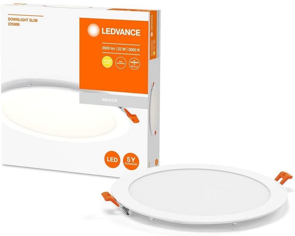 Ledvance - LED Oświetlenie wpuszczane SLIM LED/22W/230V 3000K - Opinie ...