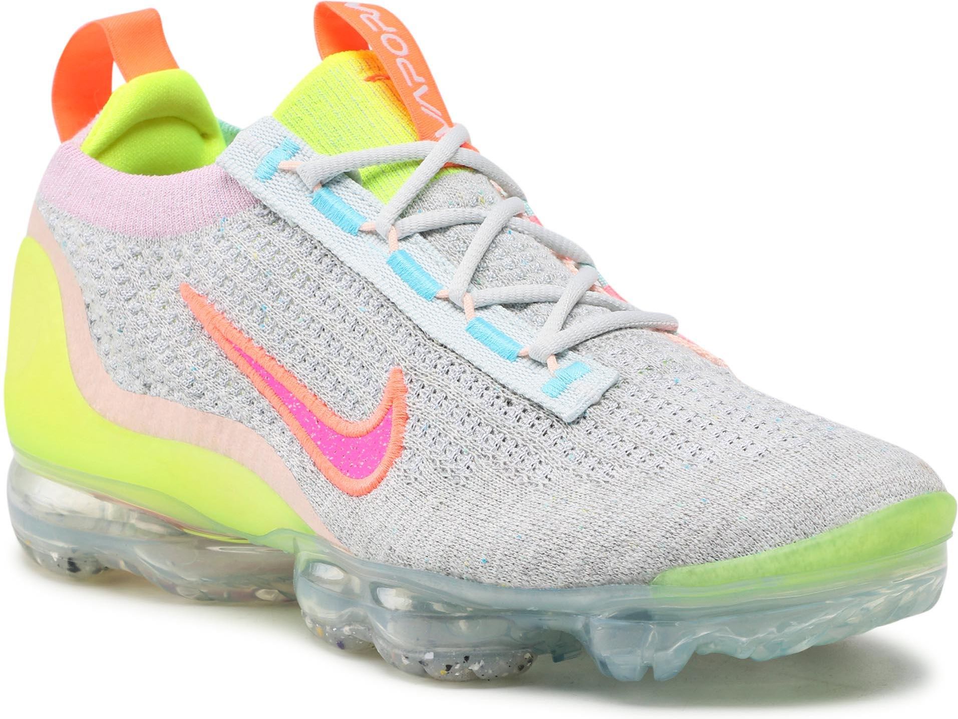 Buty NIKE - Air Vapormax 2021 Fk DH4088 002 Photon Dust/Hyper Pink ...