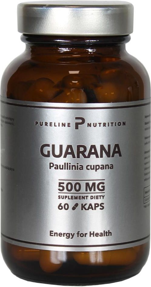 Kapsułki Pureline Nutrition Ekstrakt guarany 500mg 60szt. - Opinie i ...