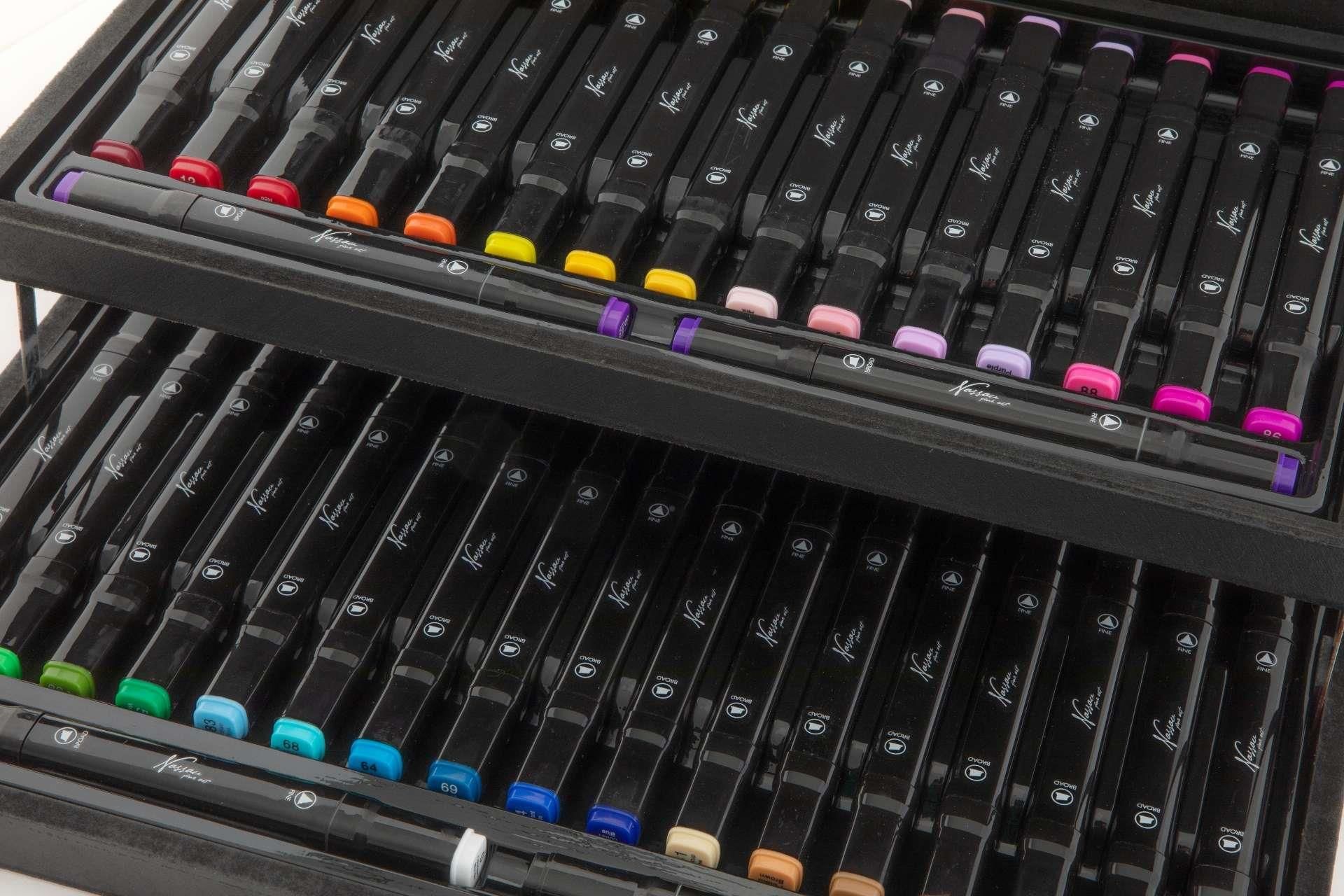 Grafix Profesjonalne Markery Promarkery Alkoholowe 36 Kolorów W ...