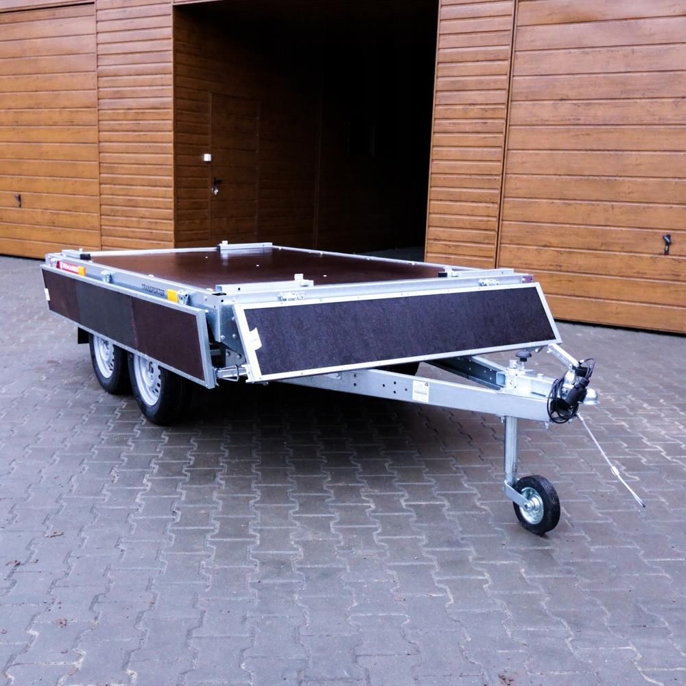 Przyczepa TEMARED Transporter 254x153 2osie TANDEM - Opinie i ceny na ...