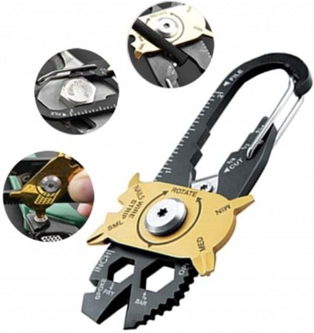 Euro Bat Brelok Multitool 20 W 1 Survival - Ceny i opinie - Ceneo.pl