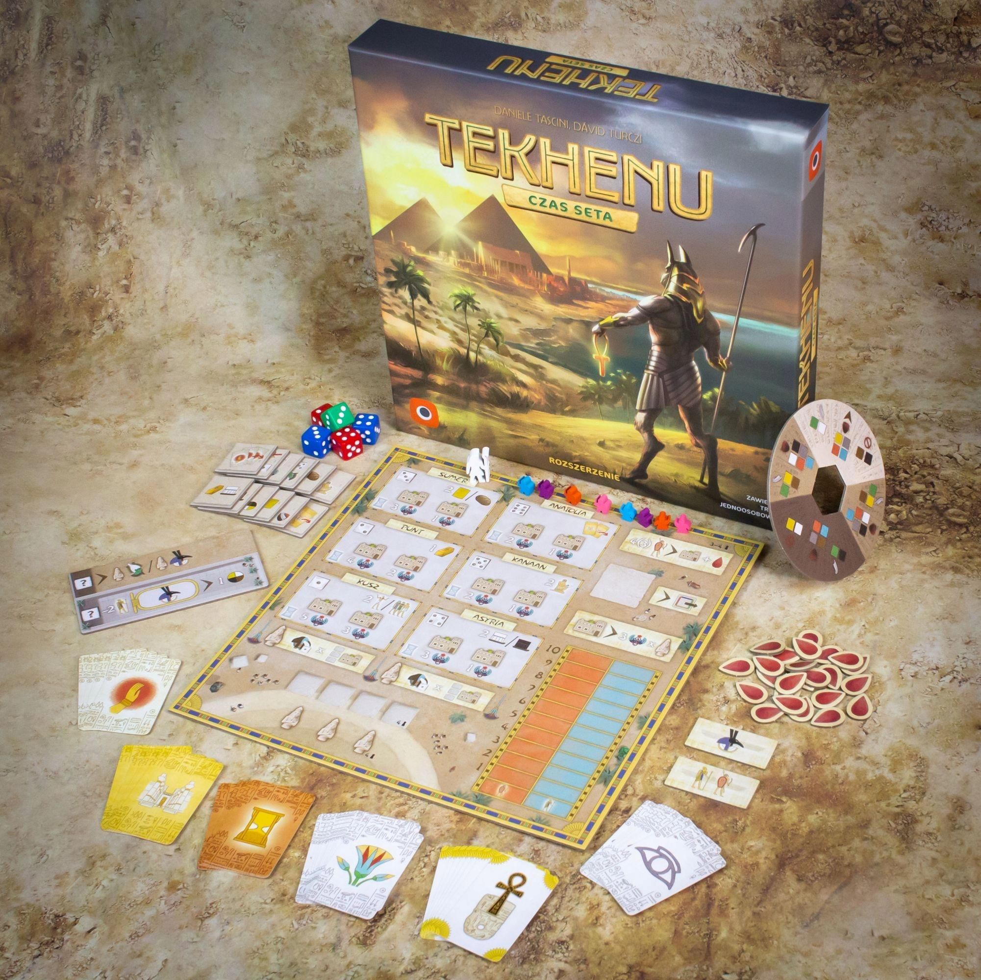 Portal Games Tekhenu: Czas Seta - Gra planszowa. Ceny i opinie - Ceneo.pl