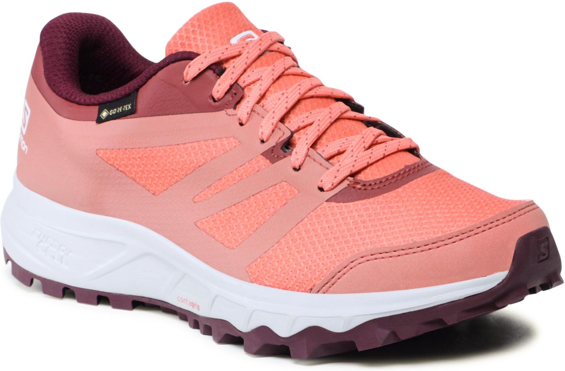 Buty SALOMON - Trailster 2 Gtx W GORE TEX 412964 Persimon/Pearl Blue ...