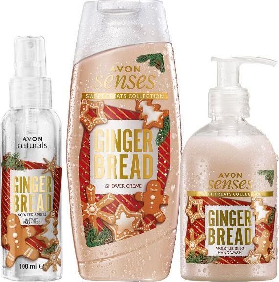 Avon Gingerbread Zestaw Żel 250Ml + Mydło Mgiełka 100Ml - opinie i ceny ...