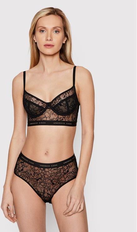 Undress Code Figi Klasyczne Z Wysokim Stanem Modern Love 391 Czarny