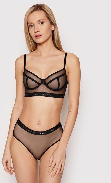 Undress Code Figi Klasyczne Z Wysokim Stanem Modern Love 397 Czarny