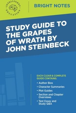 Study Guide to The Grapes of Wrath by John Steinbeck - Literatura ...