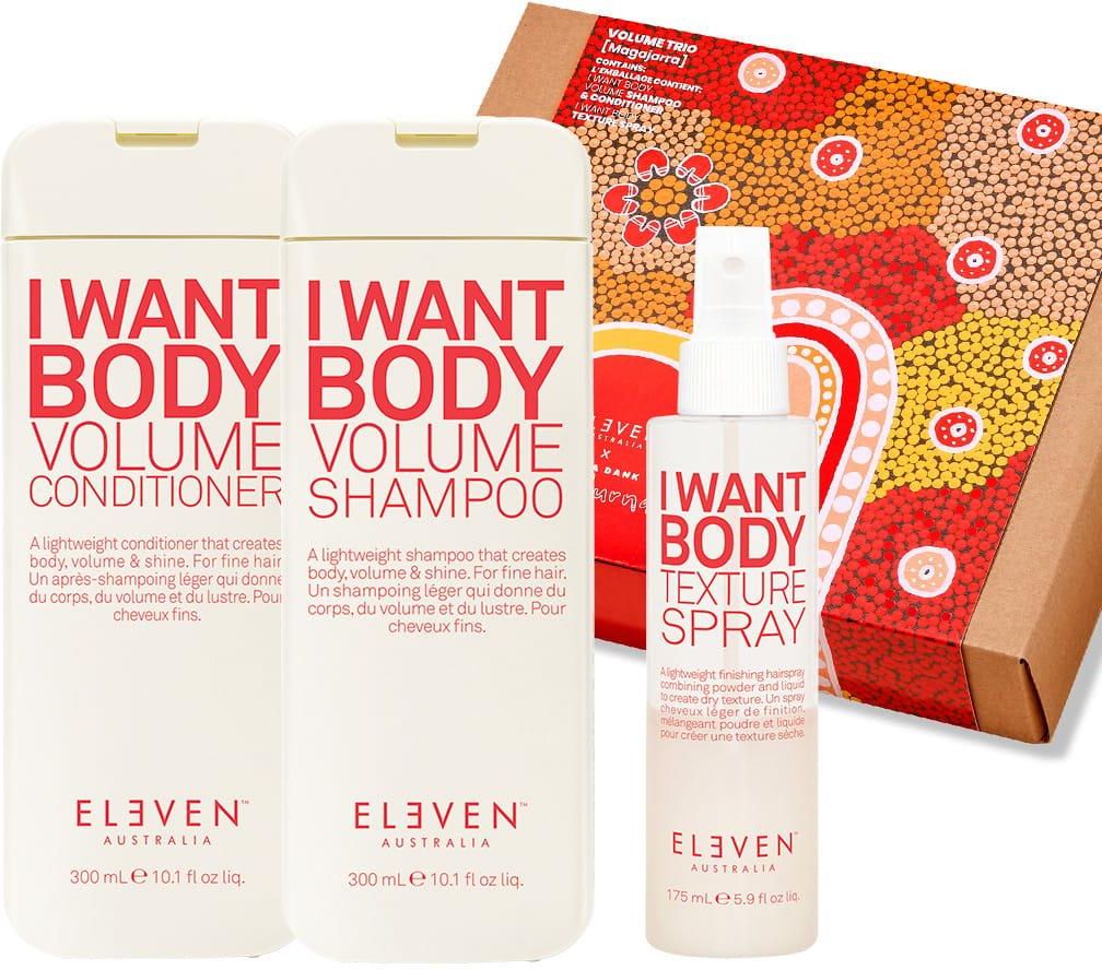 Eleven Volume Trio Holiday Zestaw I want body volume shampoo ...