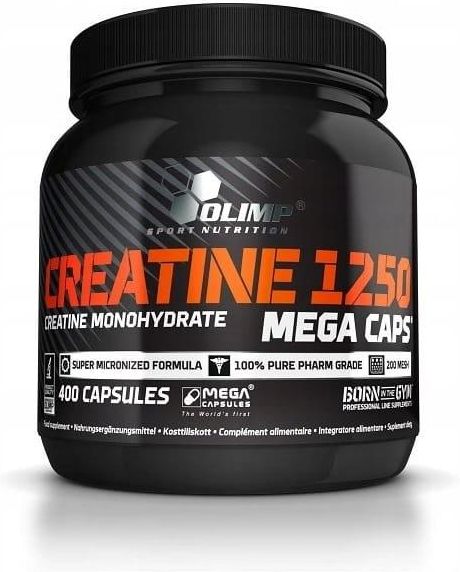 Olimp Sport Nutrition Kreatyna Creatine Mega Caps 1250Mg 2X400Kaps ...