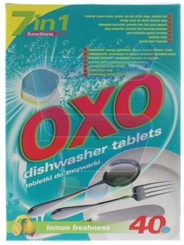 Oxo Tabletki Do Zmywarek 40 Szt. Lemon - Opinie i atrakcyjne ceny na ...