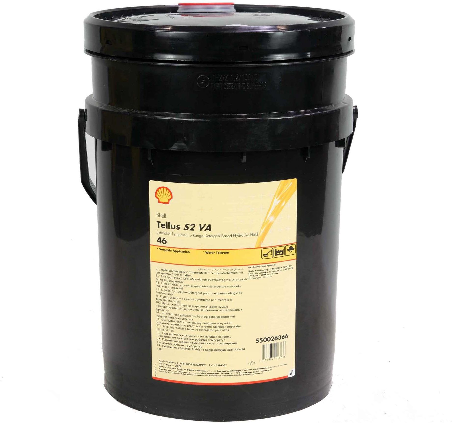 Shell Tellus S2 Va 46 20L - opinie i ceny na Ceneo.pl