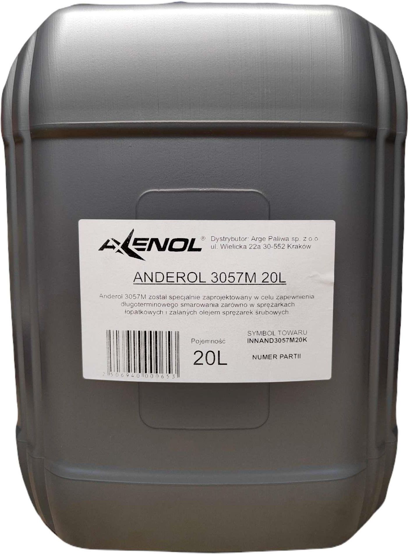 Axenol Anderol 3057M 20L - opinie i ceny na Ceneo.pl