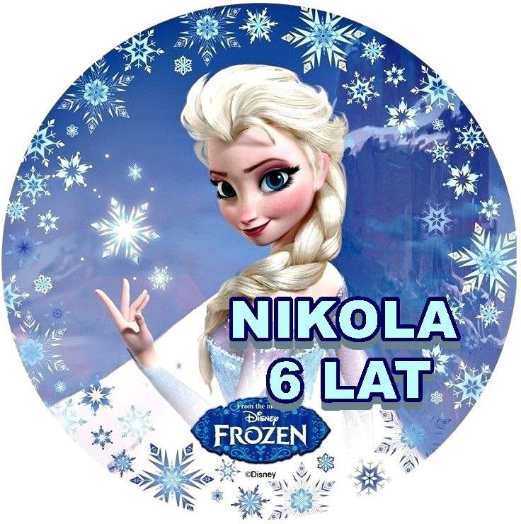 Opłatek Na Tort Elza Kraina Lodu Duży A3 (11184106052) - Ceny i opinie ...