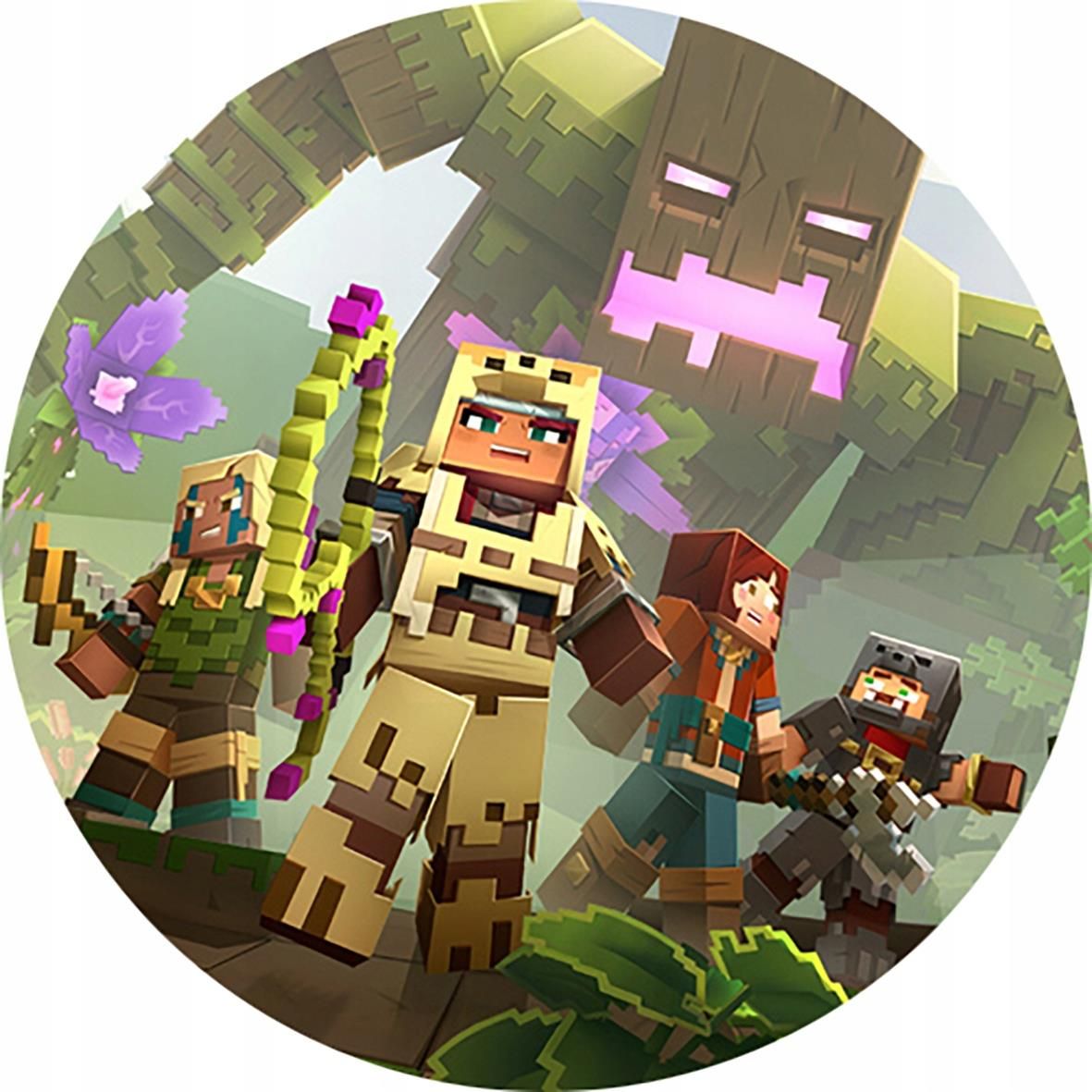Personalizowane Opłatki Na Tort Opłatek Minecraft (10911431787) - Ceny ...