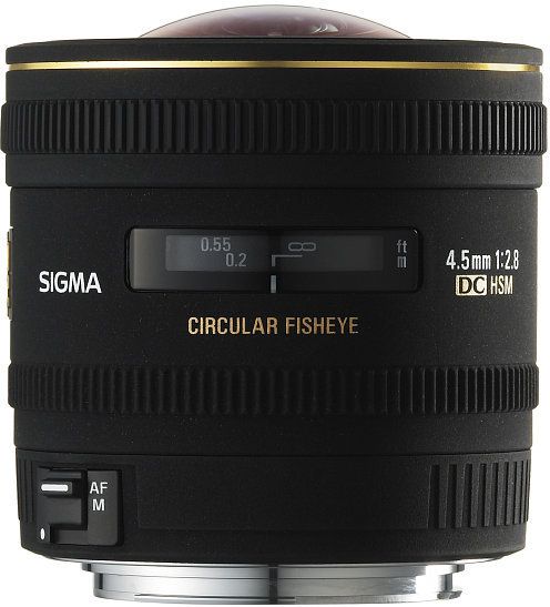 Obiektyw do aparatu Sigma 4.5mm f/2.8 EX DC CIRCULAR FISHEYE HSM (Nikon ...