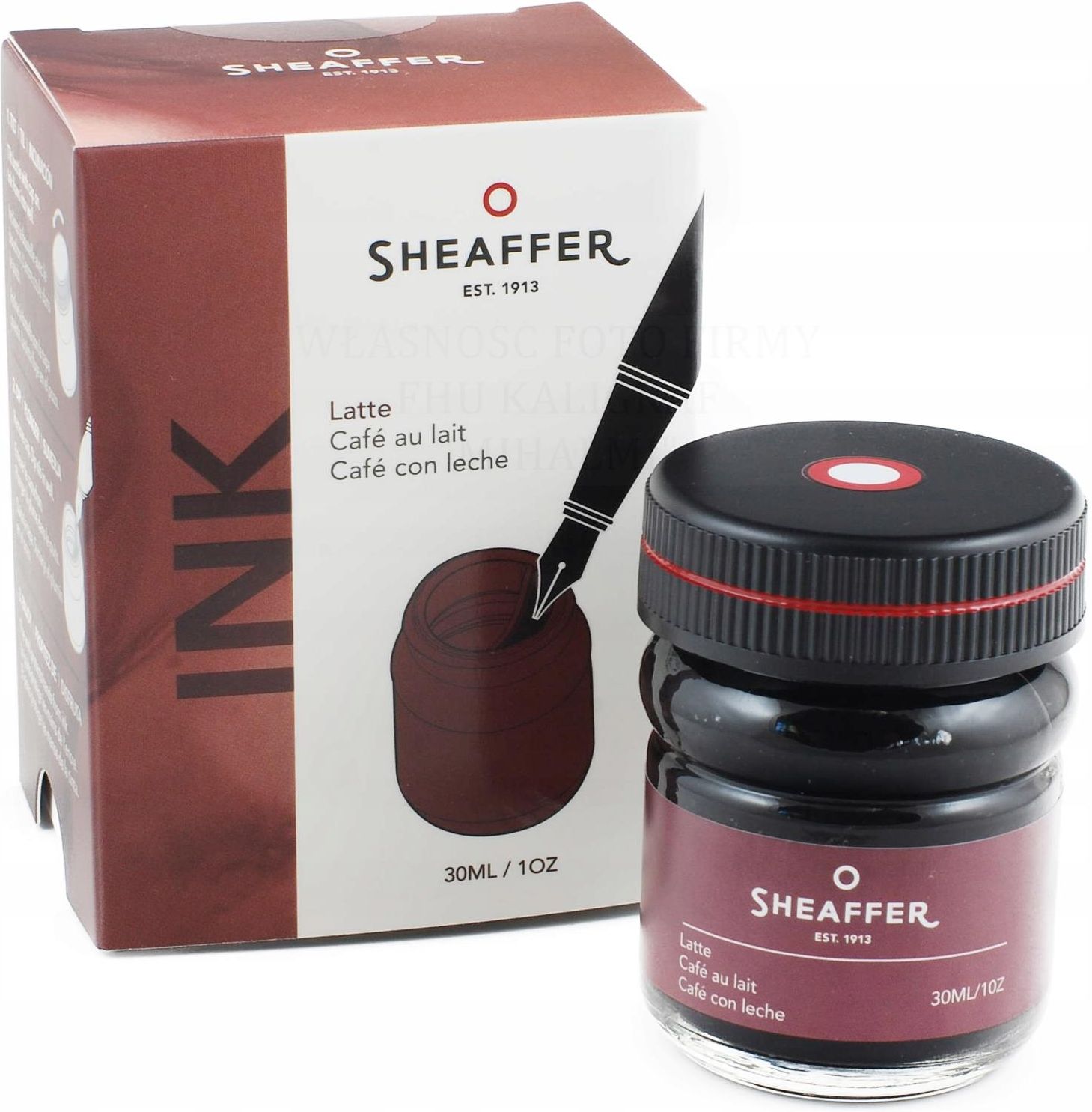 Sheaffer Atrament 30Ml. Brązowy (Latte) - Ceny i opinie - Ceneo.pl
