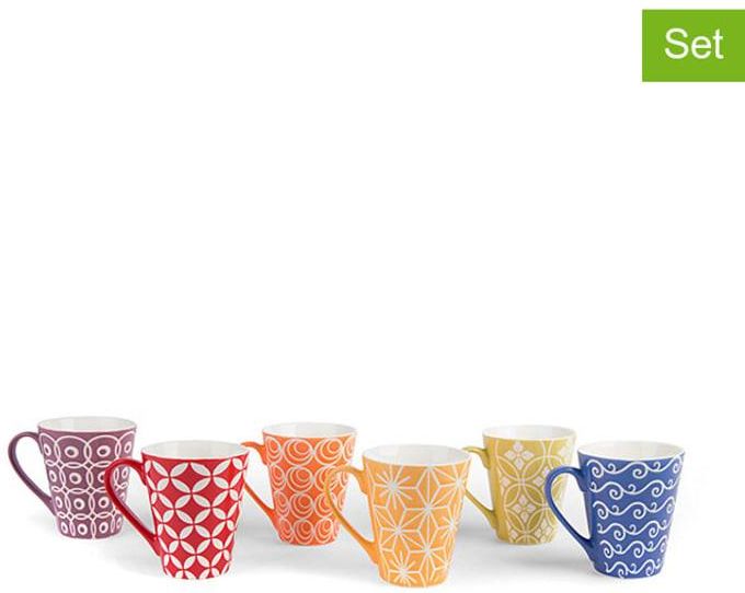 Trendy Kitchen By Excelsa Kubek 6Szt. Ze Wzorem Do Kawy 275Ml - Opinie ...