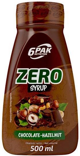 Nutrition Syrup Zero Chocolate Hazelnut 500ml - Ceny i opinie - Ceneo.pl