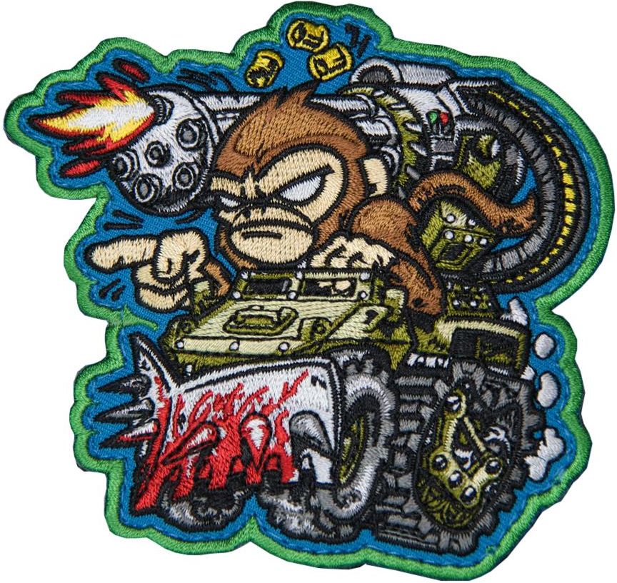 Naszywka Mil Spec Monkey - War Machine Monkey Fullcolor (MSM-30-034223 ...