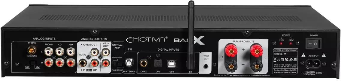 Wzmacmiacz audio Emotiva BasX TA1 - Opinie i ceny na Ceneo.pl