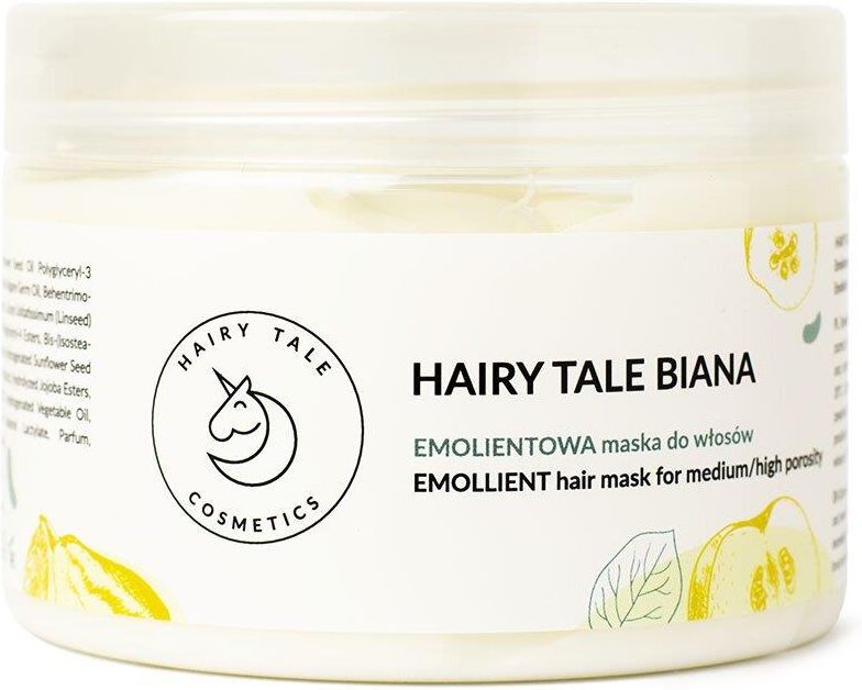 Maska do włosów Hairy Tale Biana - Emolientowa maska do włosów o ...