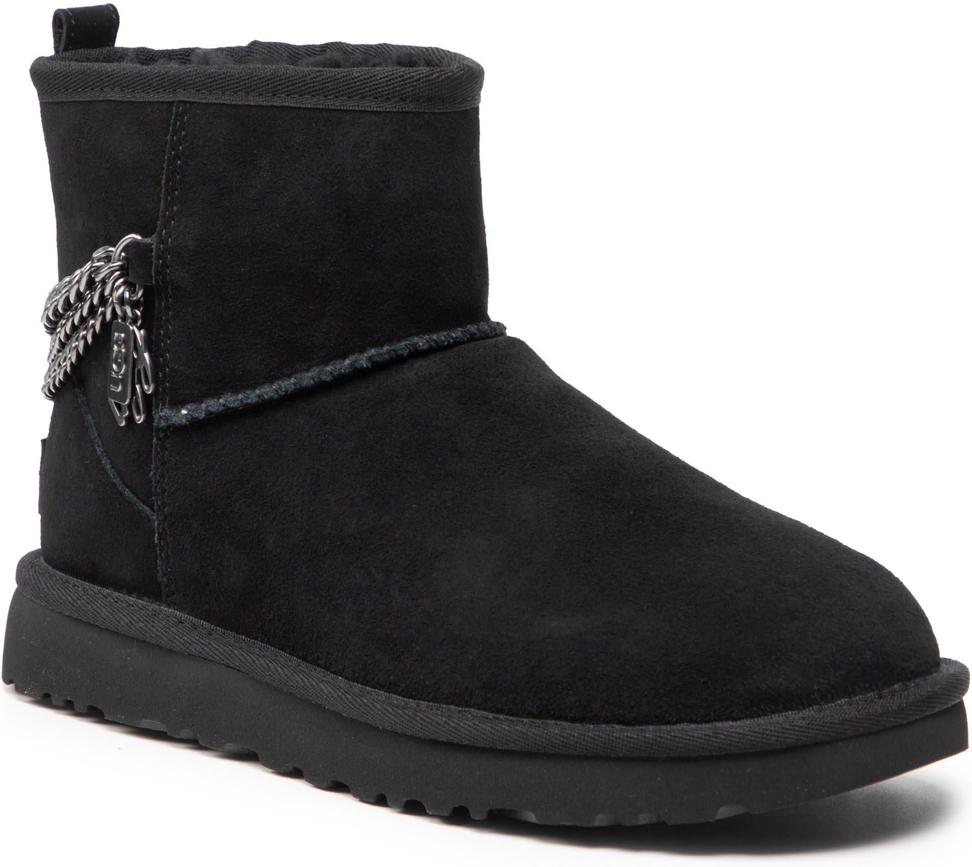 Buty UGG - W Classic Mini Chains 1123668 Blk - Ceny i opinie - Ceneo.pl
