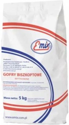 Emix Gofry Biszkoptowe Wytrawne 5kg (1035431914) - Ceny i opinie - Ceneo.pl